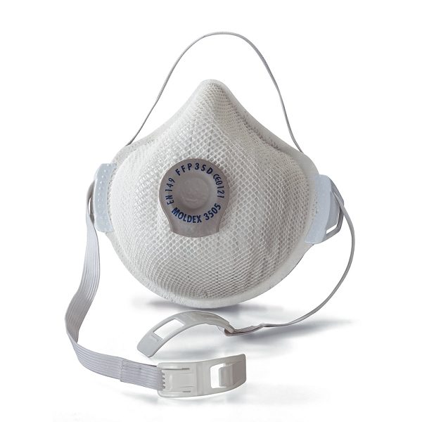 Moldex 3505 FFP3 Dust Masks For Toxic Dusts, Bacteria & Viruses x 5 - AFS