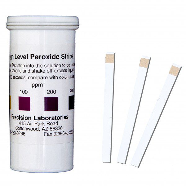 High Level Peroxide Test Strips - AFS