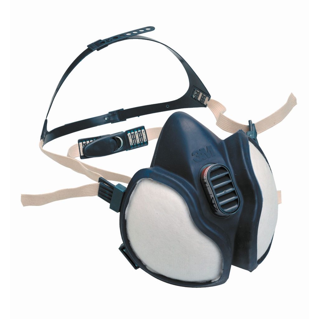 3M 4251 Reusable Dust Mask - A1P2 Filters - AFS