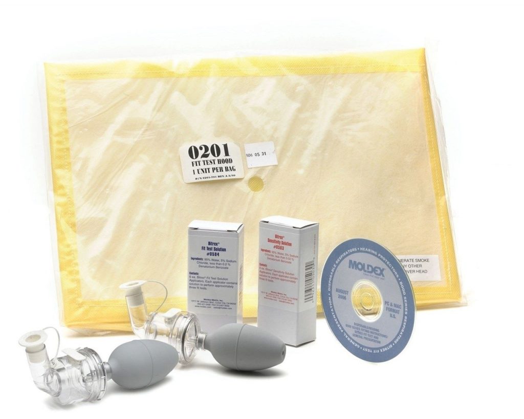 Bitrex Face Fit Testing Kit With Hood - Moldex 0103 - AFS