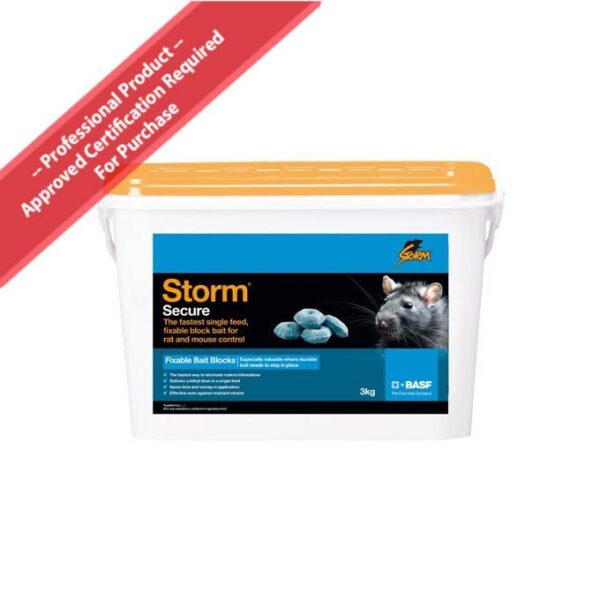 Storm Secure Blocks Poison 3kg - AFS