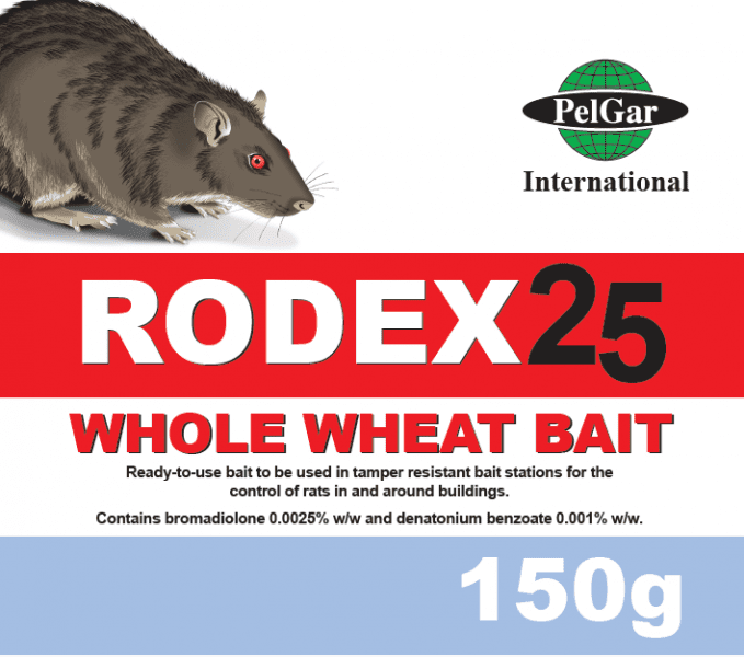 Rodex25 Whole Wheat Personal Use Rat Poison
