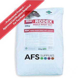 Rodex Whole Wheat Poison 20kg (2 x 10kg) Sack - AFS