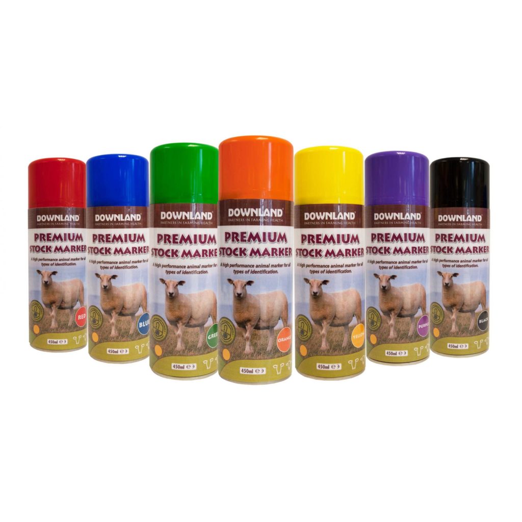 Downland Stock Spray Marker Blue - AFS